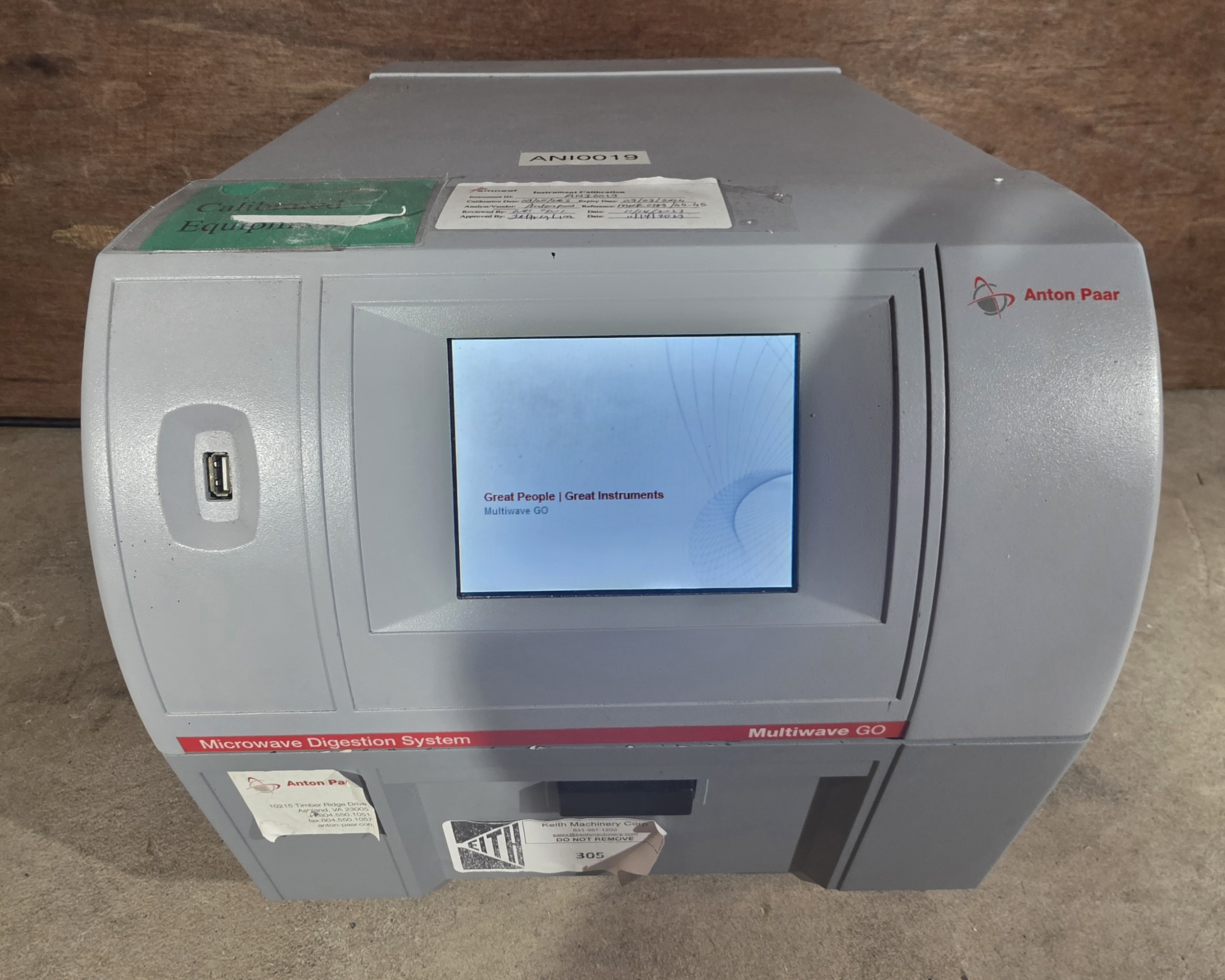 Anton Paar Microwave Multiwave GO Digestion System | Liquid Lab 88