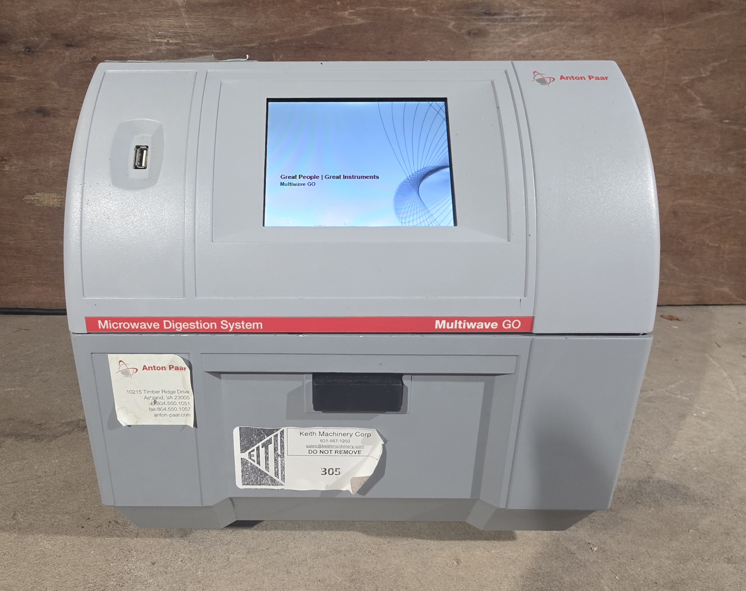 Anton Paar Microwave Multiwave GO Digestion System | Liquid Lab 88